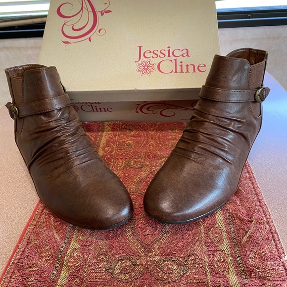 Jessica Cline | Shoes | Jessica Cline No Heel Ankle Boot | Poshmark